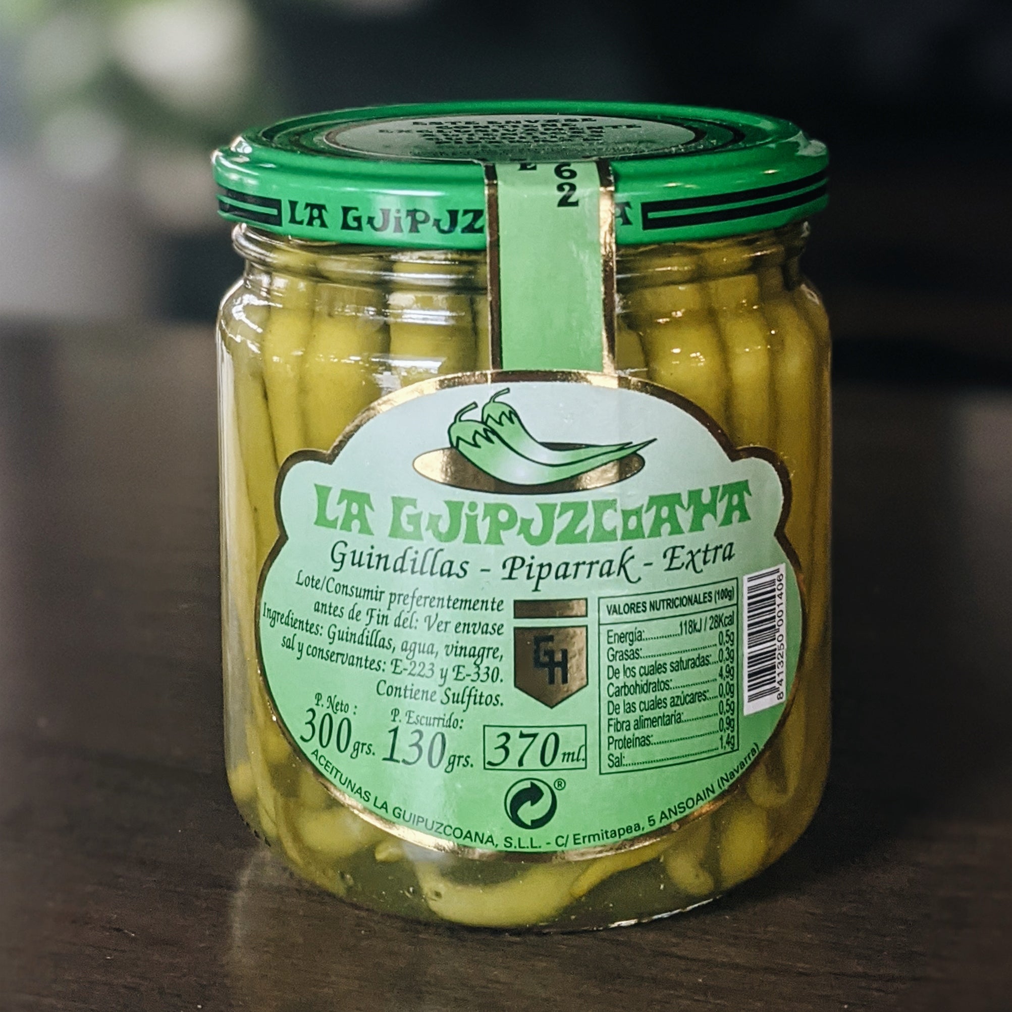 La Guipuzcoana Guindillas Basque Pickled Peppers – Maiden Lane Wine ...
